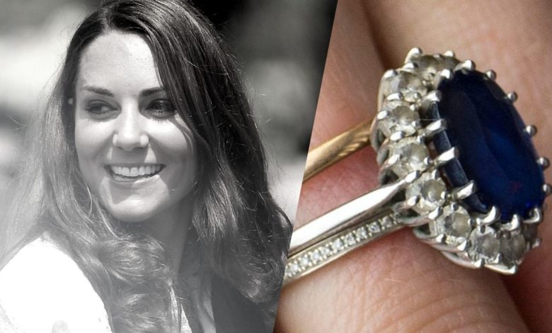 Kate Middleton, l'anello di Lady Diana tolto per protocollo sicurezza